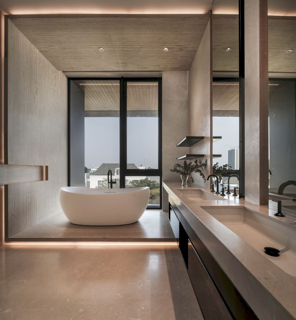 R+J House, Contemporary Art Haven by DP+HS Architects