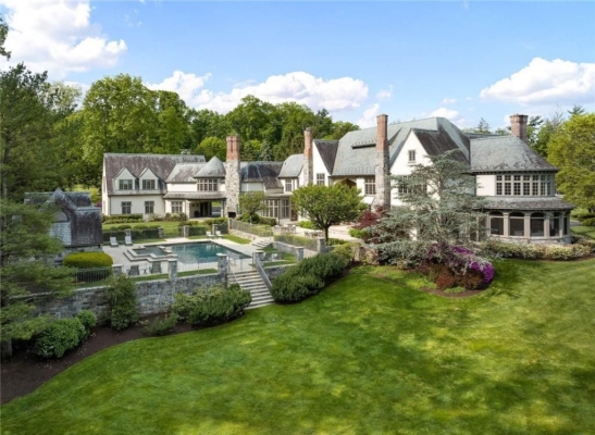 Tasos Kokoris-Designed English Manor Home in New York Hits Market for ...