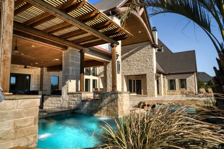 Luxurious Entertainment Oasis on Two Private Acres in Rockwall, Texas
