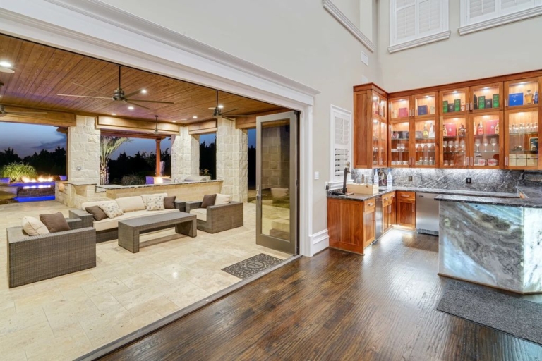 Luxurious Entertainment Oasis on Two Private Acres in Rockwall, Texas