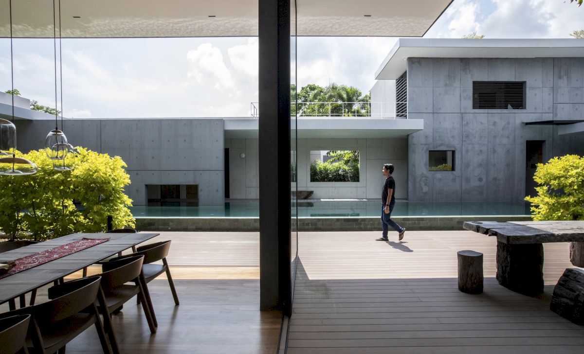 Borderless House, Blends Nature and Architecture by Formzero