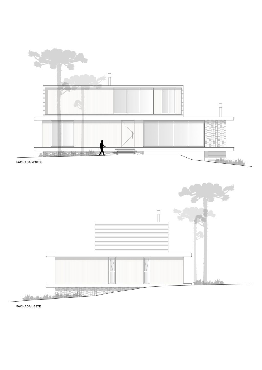 K House, striking multi-volume house by Mayresse Arquitetura