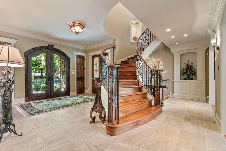 English Manor Estate: Premier 2-Acre Lot with Luxurious Landscaping in ...