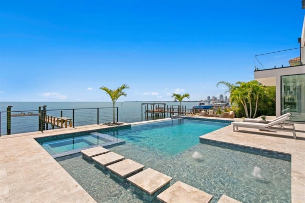 Magnificent $11.9 Million Modern Estate in Exclusive Snell Isle, Saint ...
