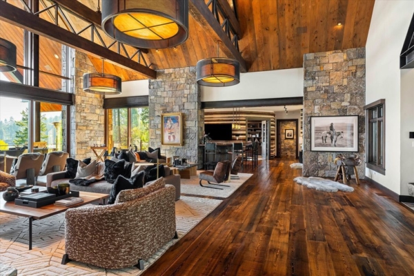 Montana's Magnificent Marvel: A $25.5 Million Masterpiece by Landmark Builders on Flathead Lake