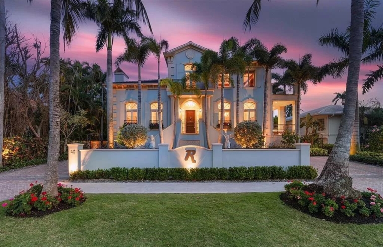 Naples' Crown Jewel Beckons with Seaside Opulence Awaits in a $24 ...