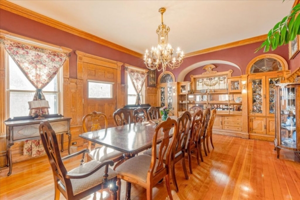 Victorian Splendor in Montana: Castle-Like Exterior Surrounds Ornate $2 ...