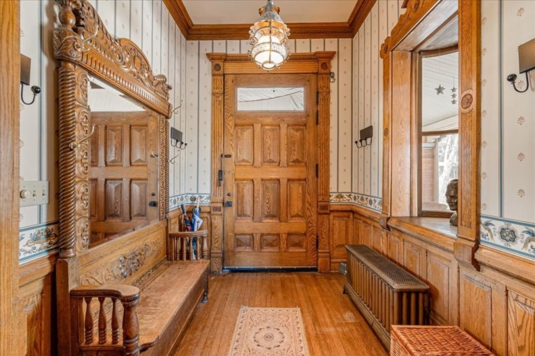 Victorian Splendor in Montana: Castle-Like Exterior Surrounds Ornate $2 ...