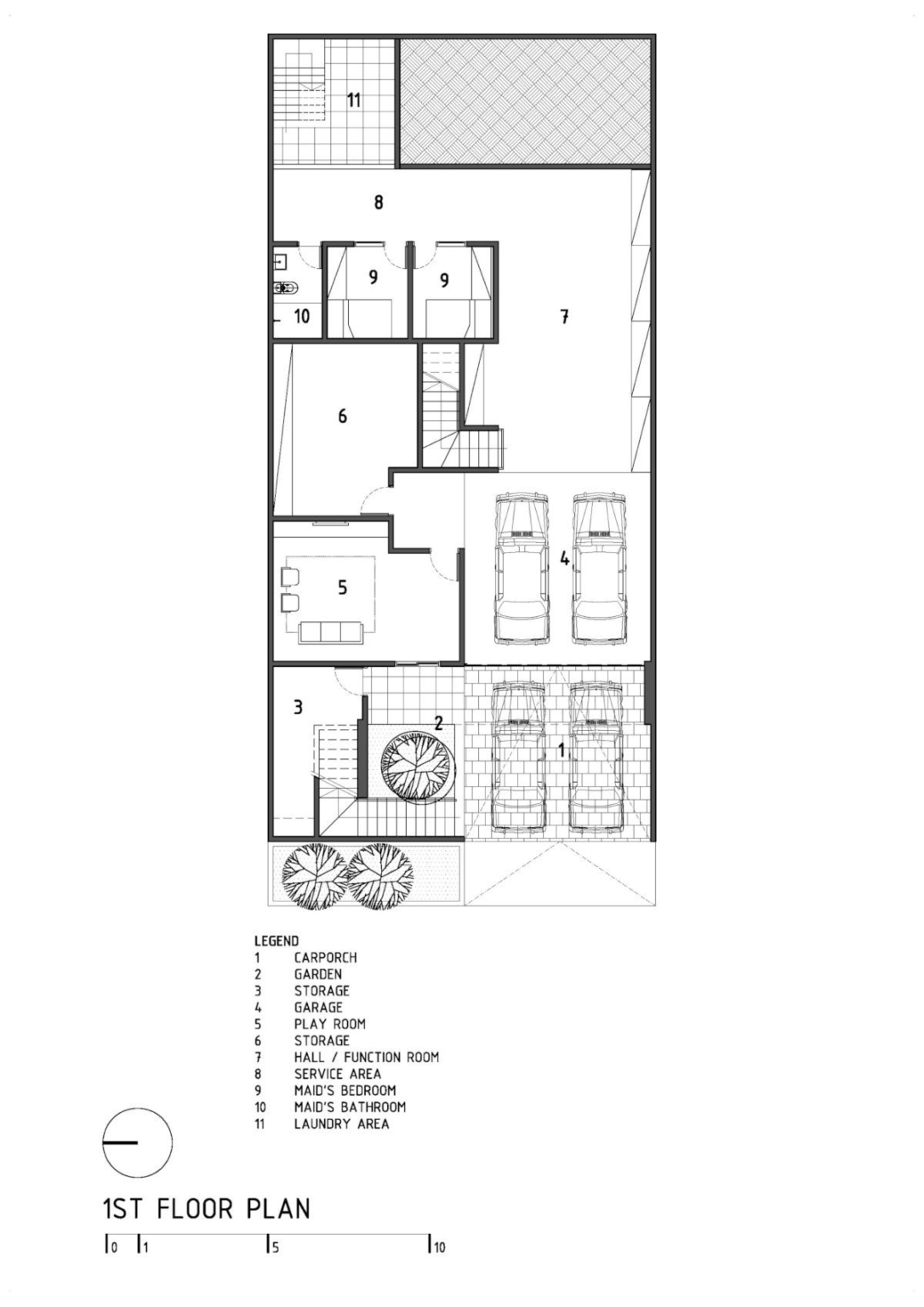 R+E House, a Contemporary Family Home DP+HS Architects