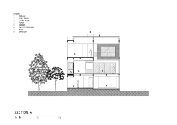 R+E House, a Contemporary Family Home DP+HS Architects
