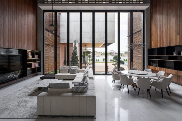 3-Juxta House, Juxtaposition harmony by Kee Yen Architects