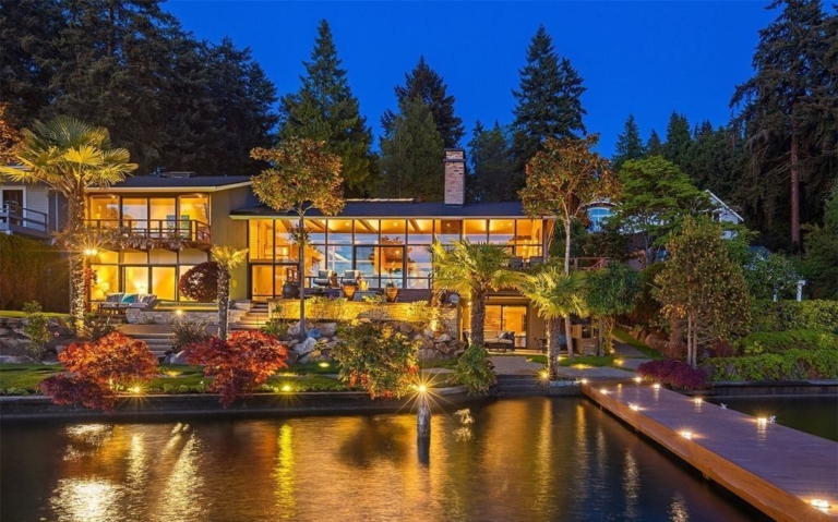 Sanctuary by the Lake: Roland Terry's Masterpiece on Lake Washington ...