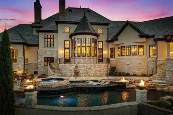 European Estate in Missouri by Architect Dave Schaub & Builder Mike ...