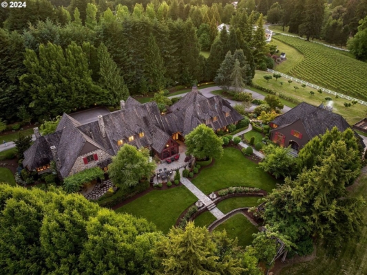 French Norman-Inspired Estate in Oregon, Designed by Portland Architect Jeffrey Miller, Asking ...