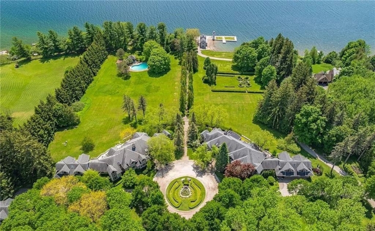 Lighthouse Estate on Kempenfelt Bay, Canada: Premier Waterfront Home ...