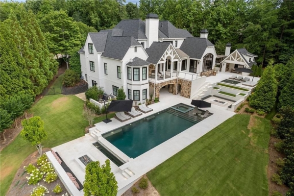 Dream Home in Georgia with Extraordinary Finishes and Unrivaled Outdoor ...