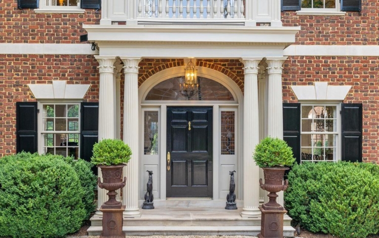 Elegant Georgian Masterpiece: Virginia Estate Showcases Timeless Design ...