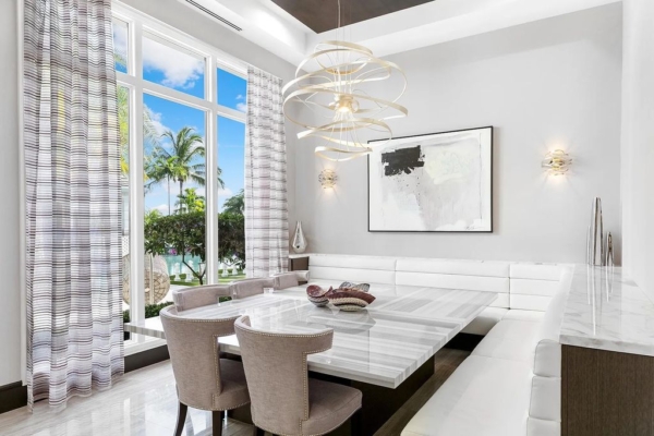 Exquisite Fully Furnished Sundara Estate by Stuart Brenner Architects in Delray Beach, Priced at ...