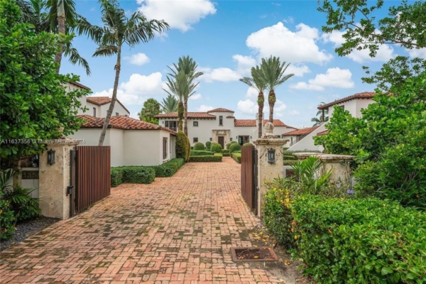 Rare Spanish Mediterranean Masterpiece in Miami Beach with Unobstructed Sunset Lake Views Listed ...