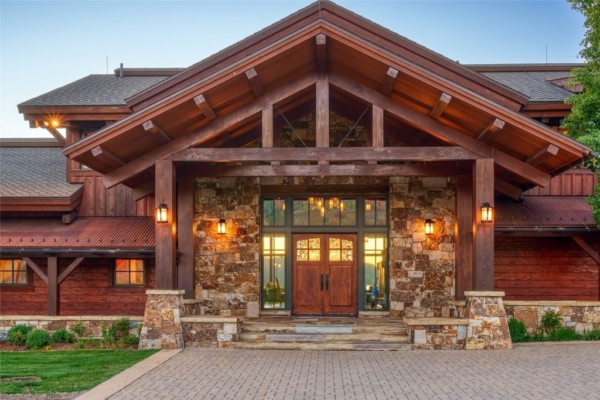 Spectacular Home in Alpine Mountain Ranch with Classic Timber Frame ...