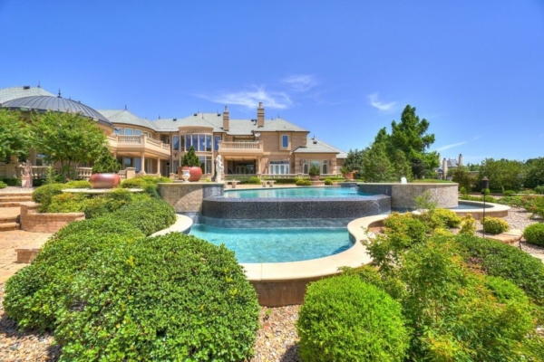 Elegant Countryside Estates Home with Golf Course Views, Double Gated ...