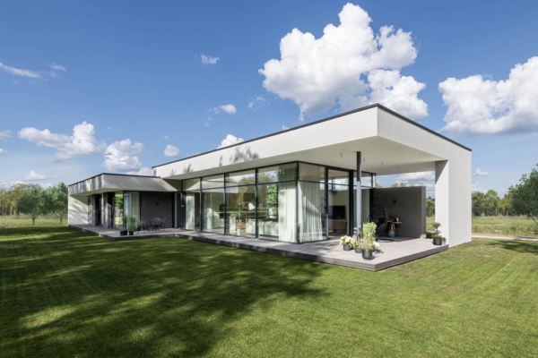 Twins House, harmony of modern homes by ArchLAB Studio