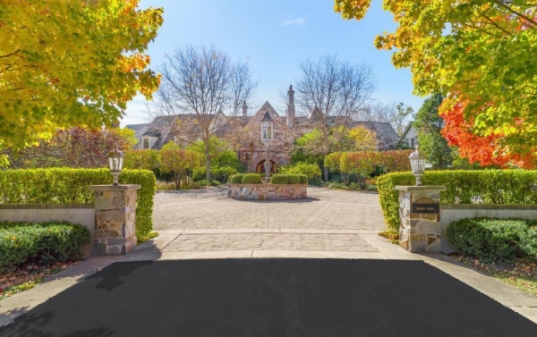 A $22 Million Masterpiece: English Country Manor Surrounded by Forests ...