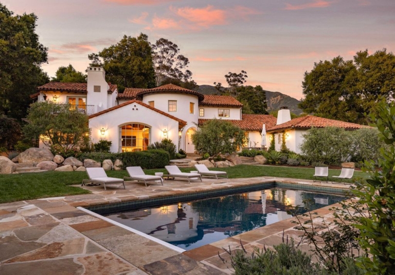 Escape to Opulence: Spanish Colonial Estate in California Listed at $10 ...