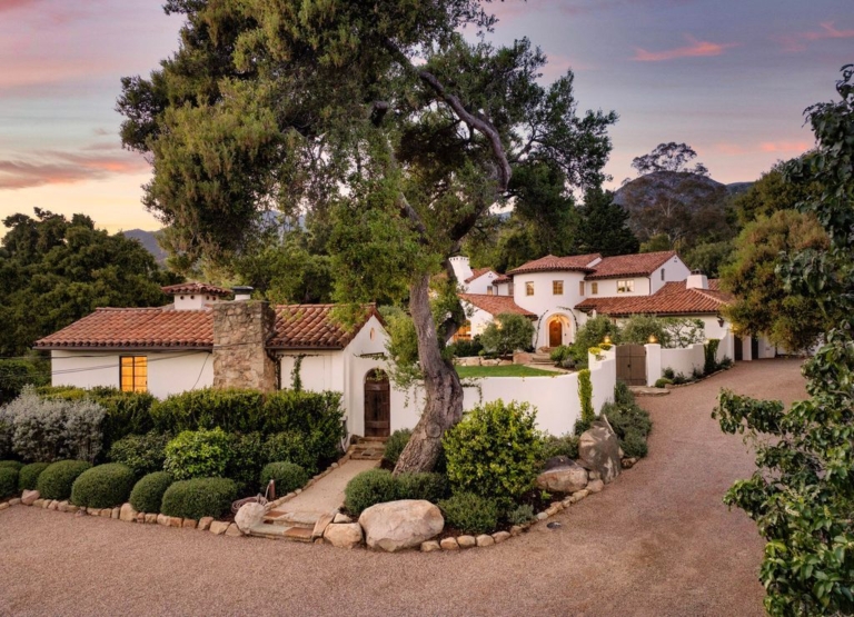 Escape to Opulence: Spanish Colonial Estate in California Listed at $10 ...