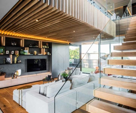 Izinga House 2, Multi-Layered Masterpiece by Bloc Architects