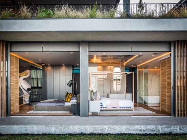 Izinga House 2, Multi-Layered Masterpiece by Bloc Architects