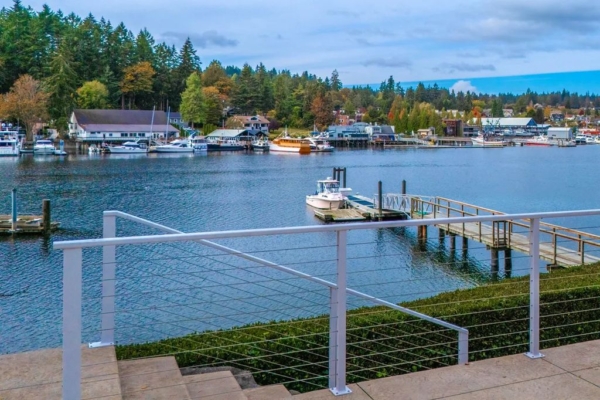 Legacy Waterfront Estate with Deep Water Dock in Gig Harbor for $12,8 ...