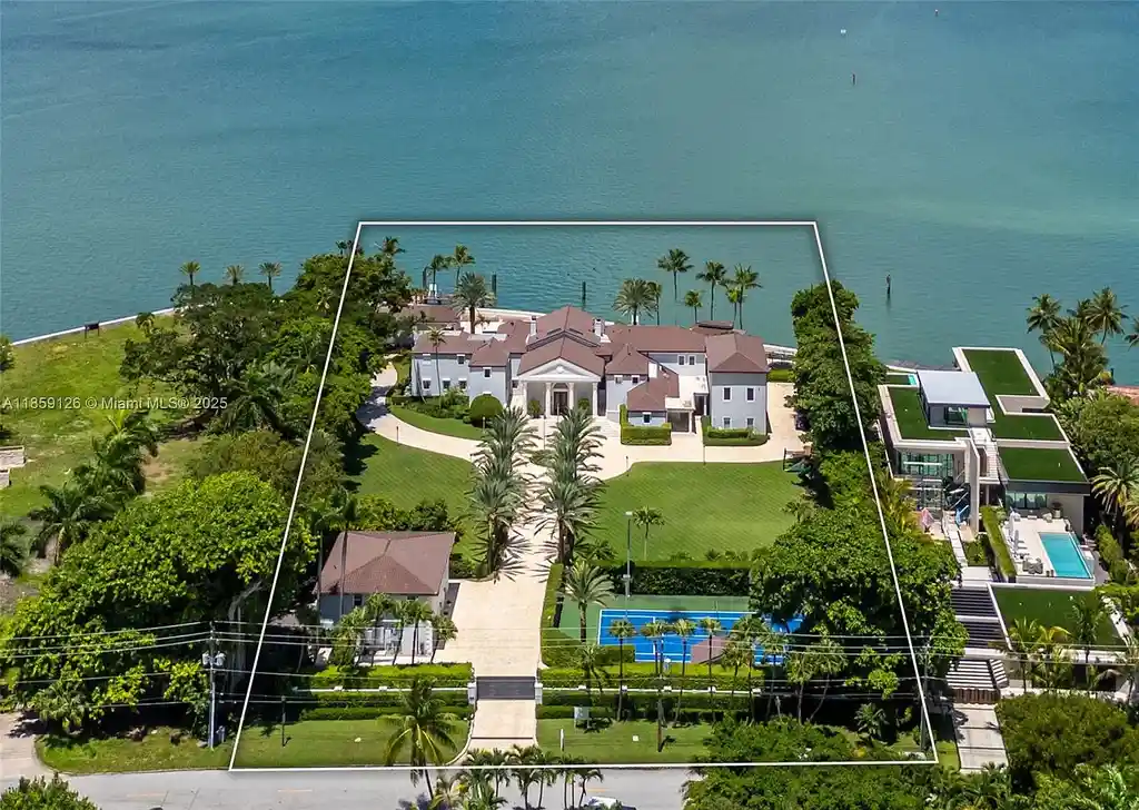 5940 N Bay Rd – Miami Beach Home for Sale at $169M, A Landmark ...