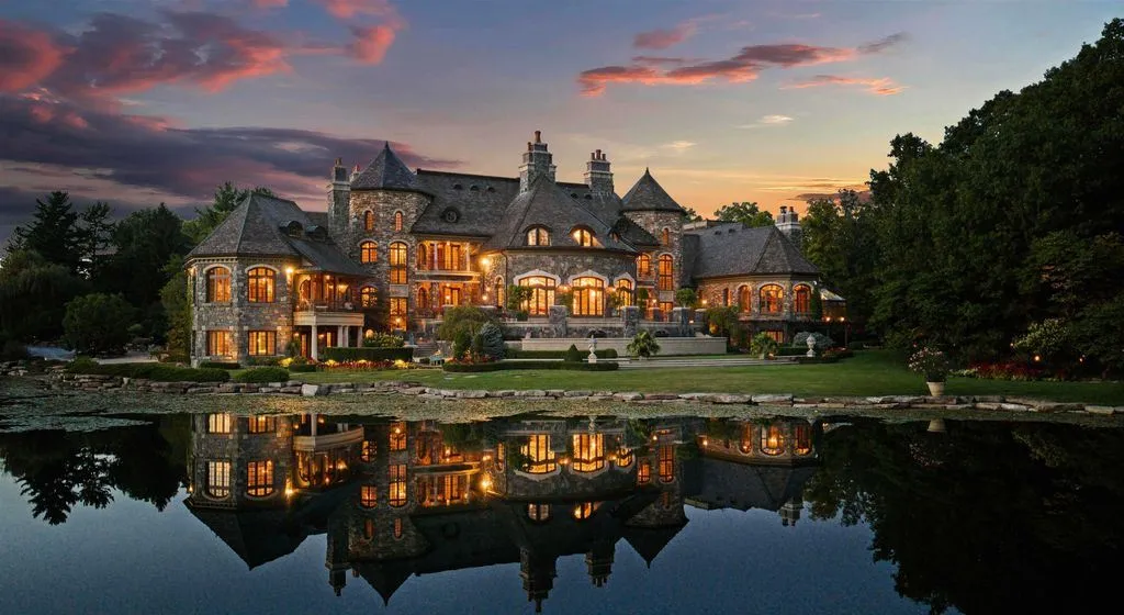 Magnificent 40-Acre European-Inspired Estate at 5501 W Hamilton Rd S in ...