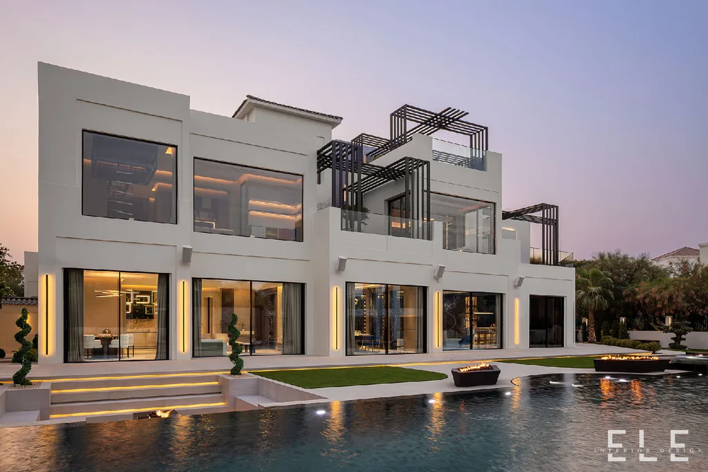 Villa Blanco by Ele Interior Design, a 500 sqm Ultra-Luxury Sanctuary in Al Barari Dubai