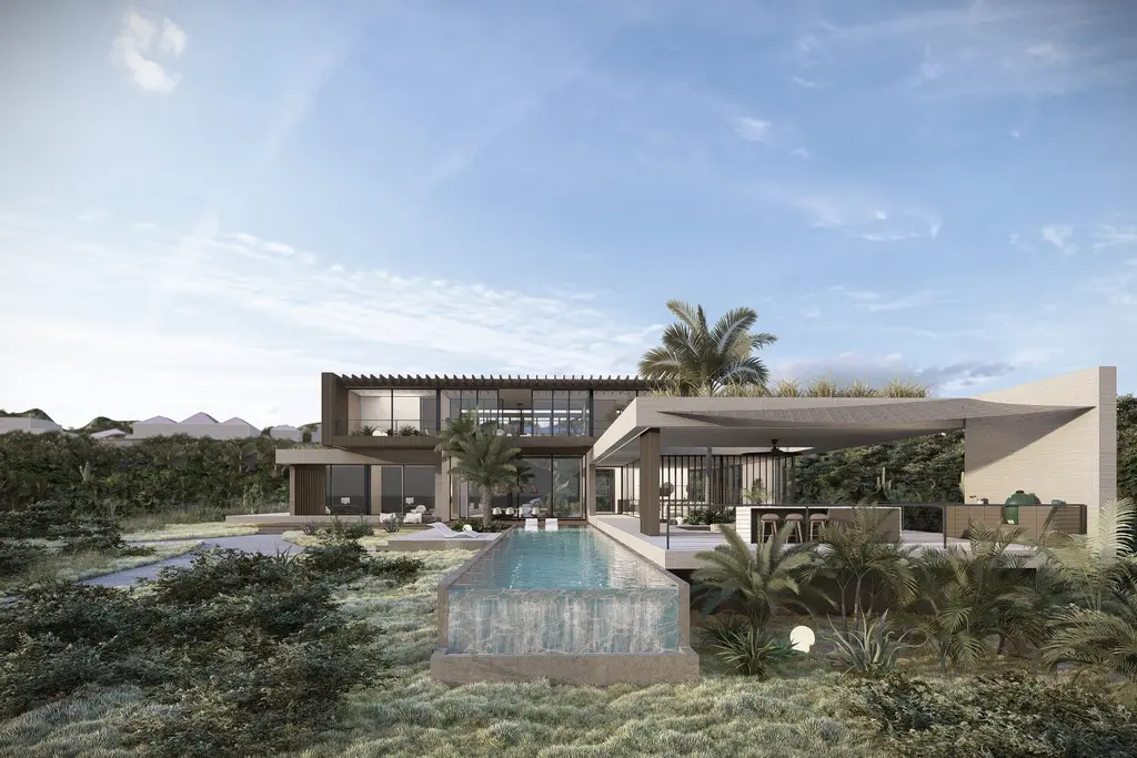 Central Axis House by STATE of Architecture, A Modern Villa in Perfect ...
