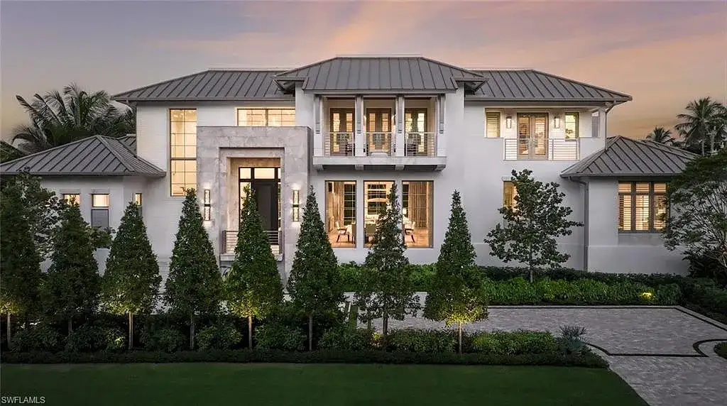 2075 Gordon Dr E Naples FL Listed at $19.9M A Stunning Tropical ...