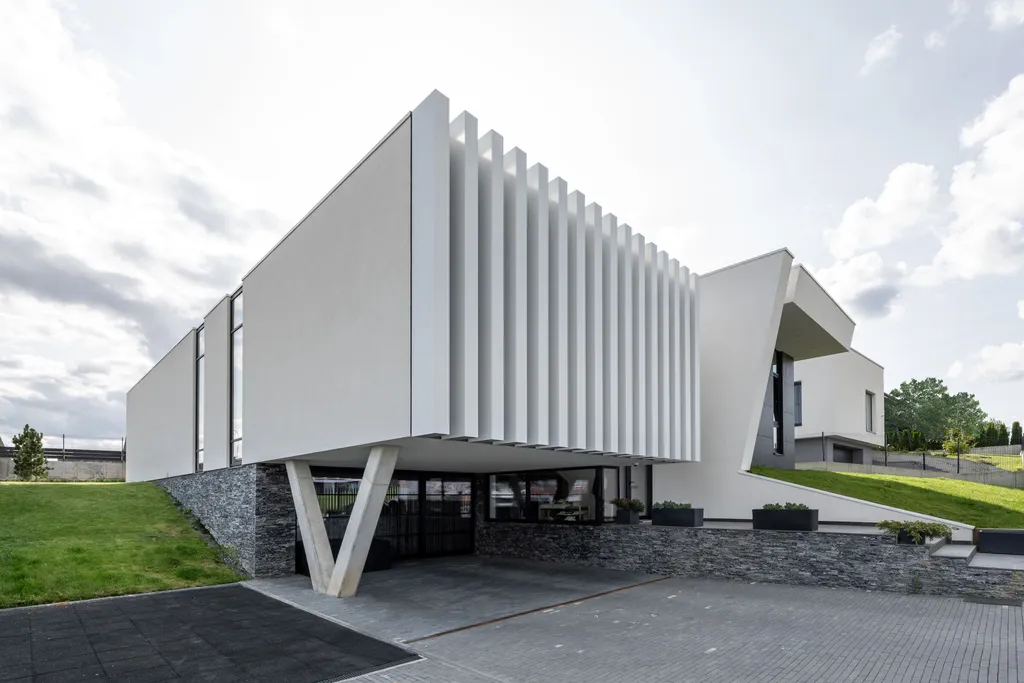 Futuristic House by ArchLAB Studio, Human-Scale Modern Living Within an ...