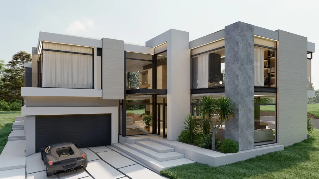 5295 Helderfontein House by JK Designs Architects, Modern Elegance with ...