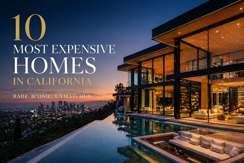 Most Expensive Homes in California: Top 10 Luxury Estates Ranked by ...